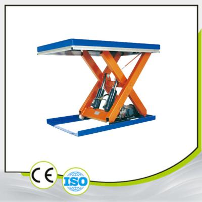 China Industrial Scissor Fork Lift Platform 1-10 Ton Capacity 10 Meter Stroke Electric Hydraulic System for sale