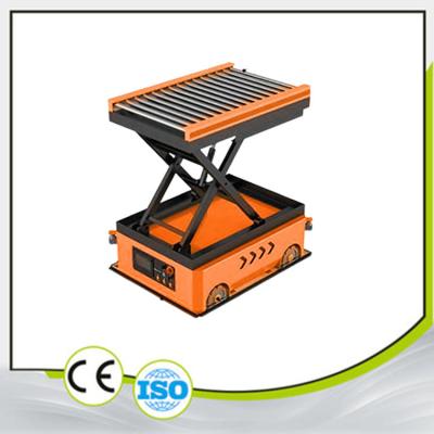 China Mecanum Wheel AGV with 1-2T Load Capacity, 48V Power & Omnidirectional Movement for Automated Material Handling for sale