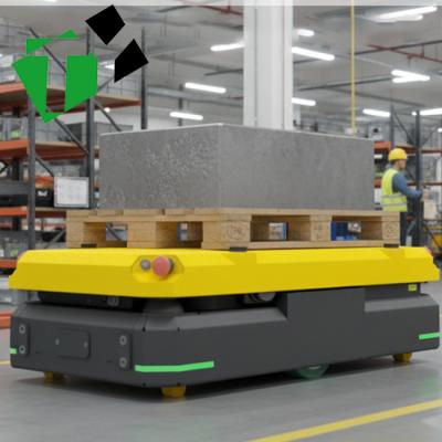 China Telescopic Lift Docking Automated Guided Vehicle System Electronic Steering for Smooth Operations for sale
