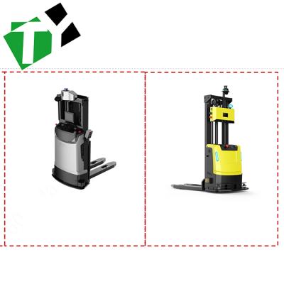 China Intelligent Unmanned Forklift 5000KG Load Capacity Laser Navigation Servo Motor for sale