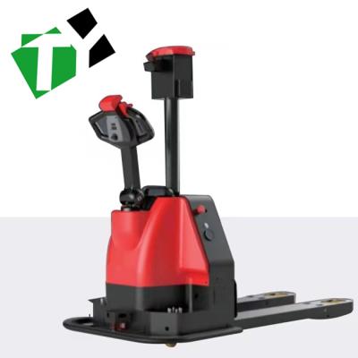 China Intelligent Unmanned Forklift 5000kg Capacity 1.8m Turning Radius Electric Servo Motor Heavy Duty Material Handling for sale