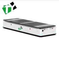 China AGV Automated Guided Vehicle 5000kg Load Capacity 50-100mm Lifting Stroke Collision Avoidance for sale