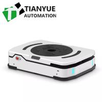 China AGV Automated Guided Vehicle 2000kg Lifting Load 70mm Height Laser Radar Obstacle Avoidance for sale