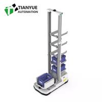 China Three-Dimensional Warehousing Shuttle 50kg Load Capacity ASRS with Laser SLAM Navigation for sale