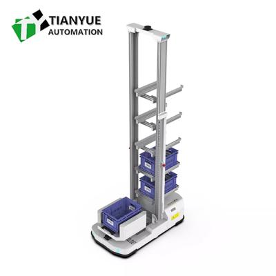 China Three-Dimensional Warehousing Shuttle 50kg Load Capacity ASRS with Laser SLAM Navigation for sale