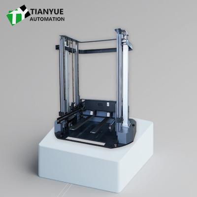 China Automated Storage Shuttle System Four-Way Navigation ±10mm Precision 80-1000kg Load Capacity for sale