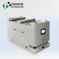 China Roller-type Transfer AGV with ±10mm Navigation Accuracy, 100KG Load Capacity, and Customizable Dimensions for sale