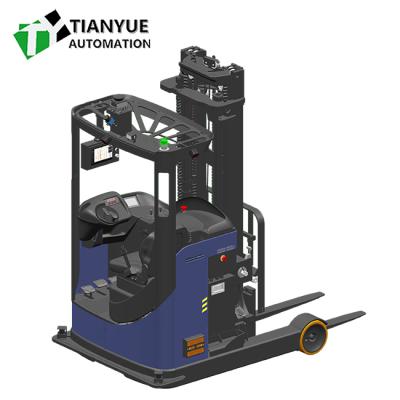 China 1600KG Intelligent Unmanned Forklift 48V400Ah Battery ±10mm Navigation Accuracy for sale