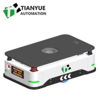 China Smart AGV Robot 360 Degree Spin Servo Steering 100-1000kg Load Capacity Factory Automation for sale
