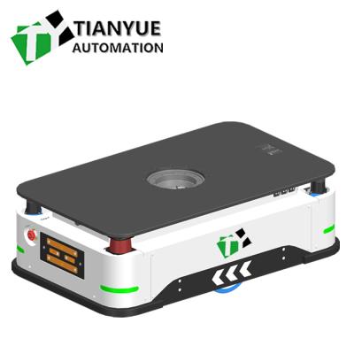 China Smart AGV Robot 360 Degree Spin Servo Steering 100-1000kg Load Capacity Factory Automation for sale