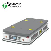 China SLAM Navigation AGV Automated Guided Vehicle 5000KG Load Capacity Automatic Return to Charge Industrial Transport for sale