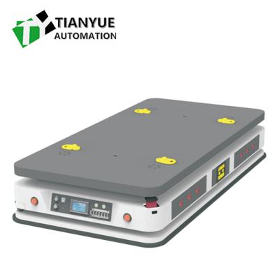 China SLAM Navigation AGV Automated Guided Vehicle 5000KG Load Capacity Automatic Return to Charge Industrial Transport for sale