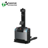 China Intelligent Unmanned Forklift 1500kg Load Capacity 1.5m/s Speed Lithium Battery for sale