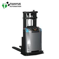 China Intelligent Unmanned Forklift 3000mm Lifting Height 35mm Fork Min Height 8h Endurance for sale