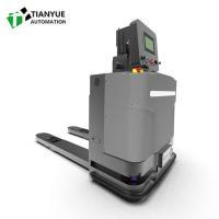 China Intelligent Unmanned Forklift 1350mm Rotational Radius 48V 23Ah Battery Heavy Duty Industrial for sale