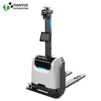 China Intelligent Unmanned Forklift LiDAR SLAM Navigation 5% Climbing ±10mm Positioning for sale