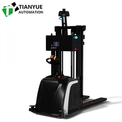 China Intelligent Unmanned Forklift 2000kg Load Capacity 3m Lifting Height Lithium Battery for sale