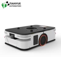 China AGV Automated Guided Vehicle 400kg Rated Load 1.5m/s Max Speed Two-Wheel Differential Drive for sale