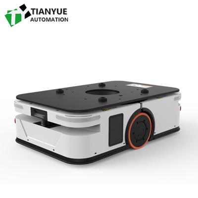 China AGV Automated Guided Vehicle 400kg Rated Load 1.5m/s Max Speed Two-Wheel Differential Drive for sale
