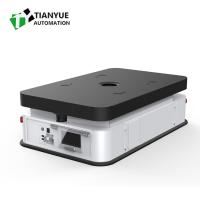 China AGV Automated Guided Vehicle 400kg Load Capacity 942mm Rotational Diameter Two-Wheel Differential Drive for Warehouse Automation for sale
