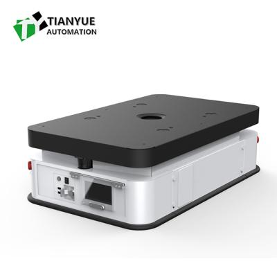China AGV Automated Guided Vehicle 400kg Load Capacity 942mm Rotational Diameter Two-Wheel Differential Drive for Warehouse Automation for sale
