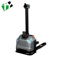 China Intelligent Unmanned Forklift 1500kg Rated Load 350kg Body Weight Heavy Duty Forklift Truck 8h Continuous Operation for sale
