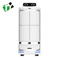 China AMR Autonomous Mobile Robot 30kg Load LiFePO4 Battery ±10mm Navigation Accuracy Servo Motor for sale
