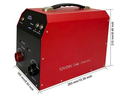 China 12V 24V Portable Car Battery Charger Car Jump Starter Heavy Duty Design for sale
