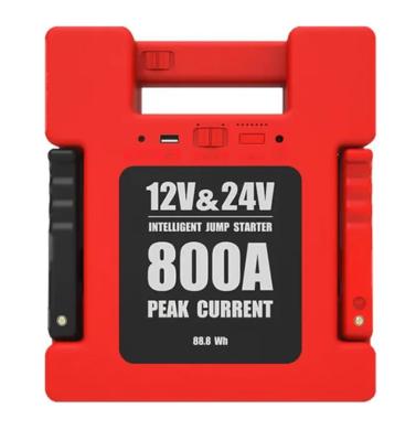 China Mini Car Battery Booster Power Pack 12v 24v Car Jump Starter Battery Charger for sale