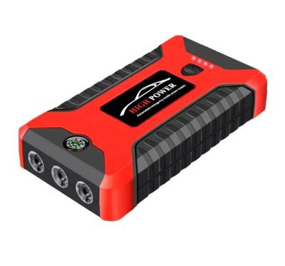 China Mini Slim 20000mah Portable Car Jump Starter Car Emergency Start With LED for sale