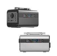 China Large LCD Display Check Electricity Left Portable Camping Power Bank Rechargeable AC for sale