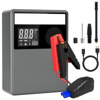 China Jump Starter Power Pack with Air Compressor 12V 2000A 12000mAH Car Battery Booster Portable Car Battery Charger for sale