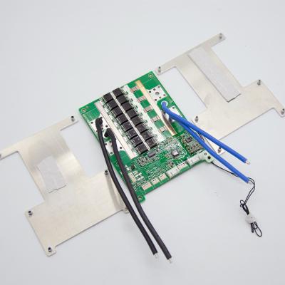 China 12V 4S LiFePO4 BMS Battery Management System 120A With Communication for sale