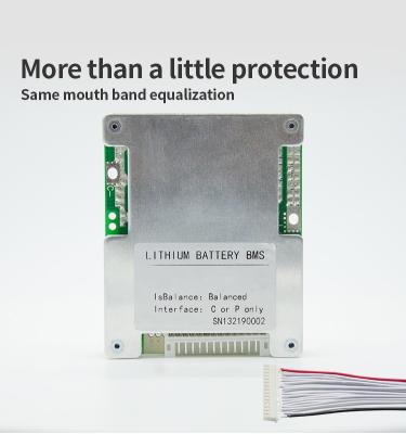 China 7S 8S 10S LiFePO4 BMS Battery Management System 30A For lithium circuit board for sale