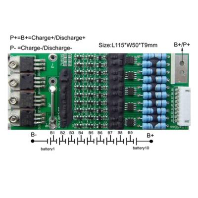 China 48V Lithium Ion BMS Systems , BMS 3S 20A four Layers OEM ODM for sale
