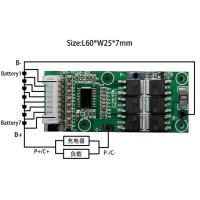 China Lithium Battery Management System 18650 7S 10A For Emergency Lights for sale