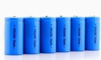 China RCR123A Lithium Ion Battery Cell Deep Cycle 3.7V 700mah 16340 for sale