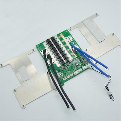 China Temp Sensor BMS 12V 100A , 120A Smart BMS 3S With UART Communication for sale