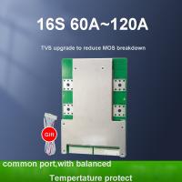 China 100A 120A 80A Common Port BMS 60v 16S 17s 48v FR-4 Material for sale