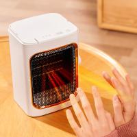 China Mini Portable Electric Fan Heater 1000W Heating PTC Ceramic Heater Fan for sale