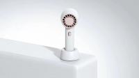 China 2200mAh Mini Rechargeable Fan Ice Compress Cold USB Handheld Fan for sale