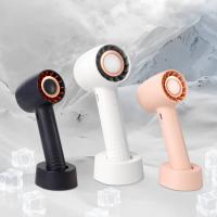 China White Rechargeable Table Fan High Wind Turbine 2000mAh Mini Portable USB Fan for sale