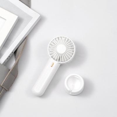 China 2022 Simple Personal Handheld Mini USB Rechargeable Electric Fan Battery Operated for sale