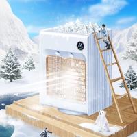 China Portable Air Conditioner Fan 4 In 1 Updated Water Tank Cooling Fan Personal Air Cooler for sale