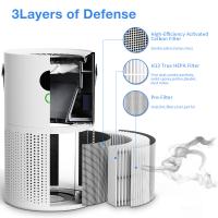 China 10000mAh Household Air Purifier AP01 Smart H13 True Hepa White for sale