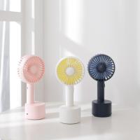 China Battery Powered USB Rechargeable Desk Auto Oscillating Scented Mini Handheld Fan for sale