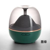 China 600ml Wholesale Decorative Wireless Wood Grain Ultrasonic Scented Essential Oil Room Aroma Diffuser Colorful LED Light for sale