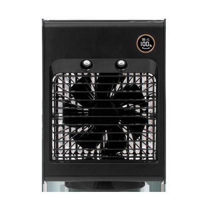 China 4000mAh Battery Air Cooler Fan 300ml Tank Table Mini Air Cooling Fan for sale