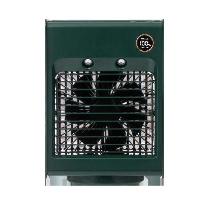 China Type-C Port 1A Air Cooler Fan Portable 4000mAh Quiet Small Desktop Fan for sale