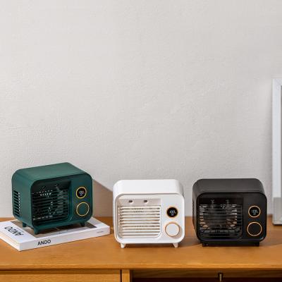 China Office Wireless DC5V Air Cooler Fan Handheld USB Mist Water Spray Cooling Fan for sale